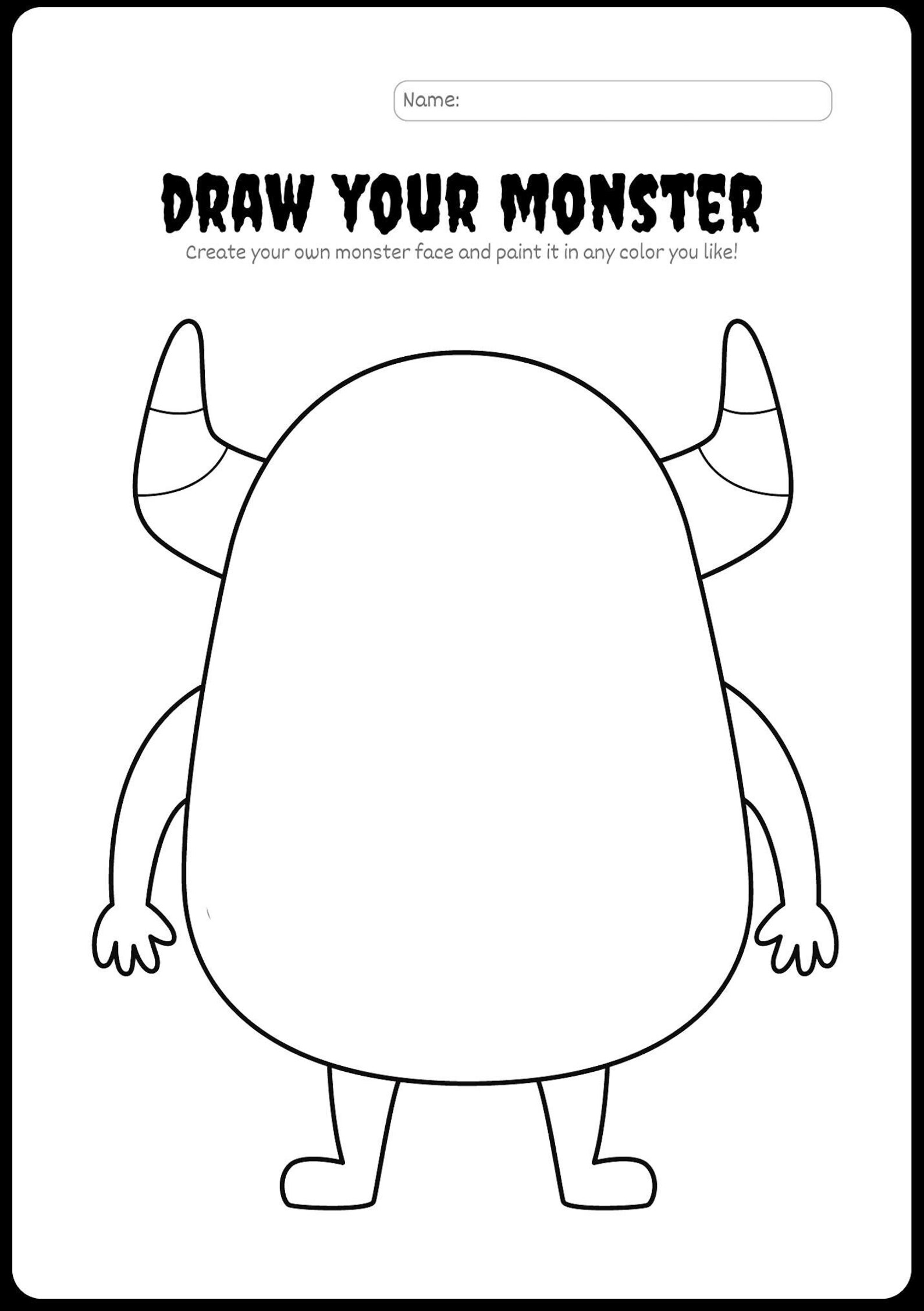 Kids Halloween Worksheet, Kids Halloween Activity, Halloween Worksheet ...