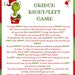 Christmas Left Right Grinch Game Christmas Pass the Prize - Etsy