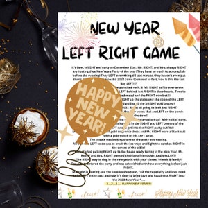 Left Right Game Bundle, Seasons/holiday Left Right Game, Right Left ...