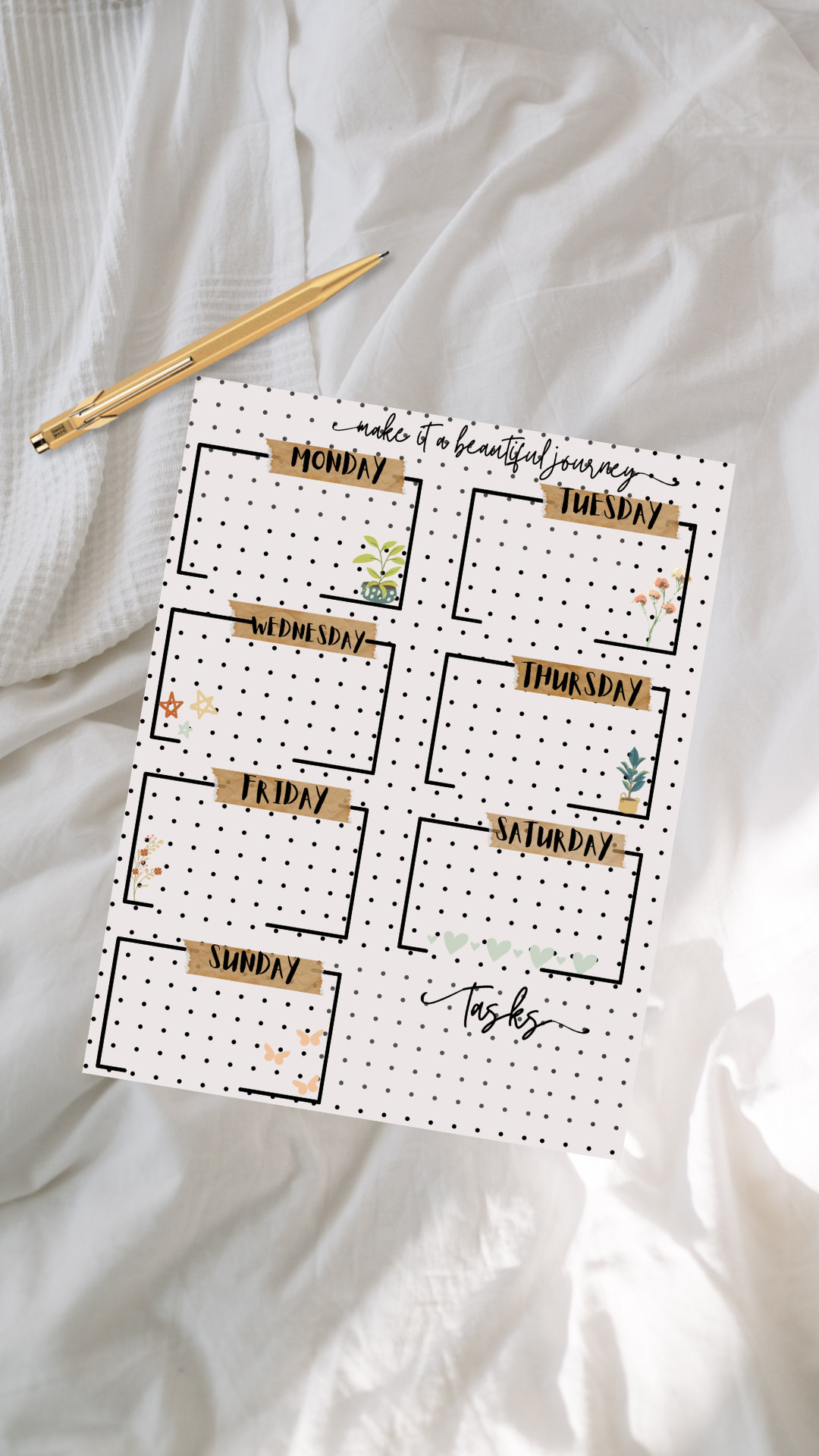 Printable Daily Task List | Track Daily Tasks & Productivity | Daily ...