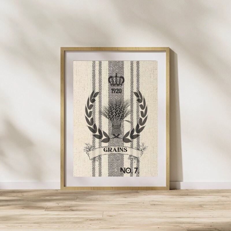 Grain Sack Decor - Etsy