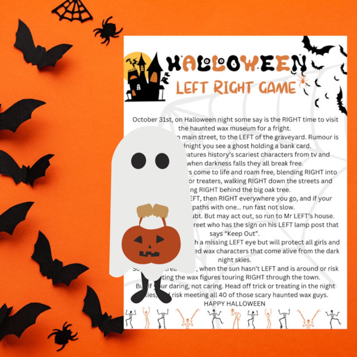 Left Right Game Bundle, Seasons/holiday Left Right Game, Right Left ...