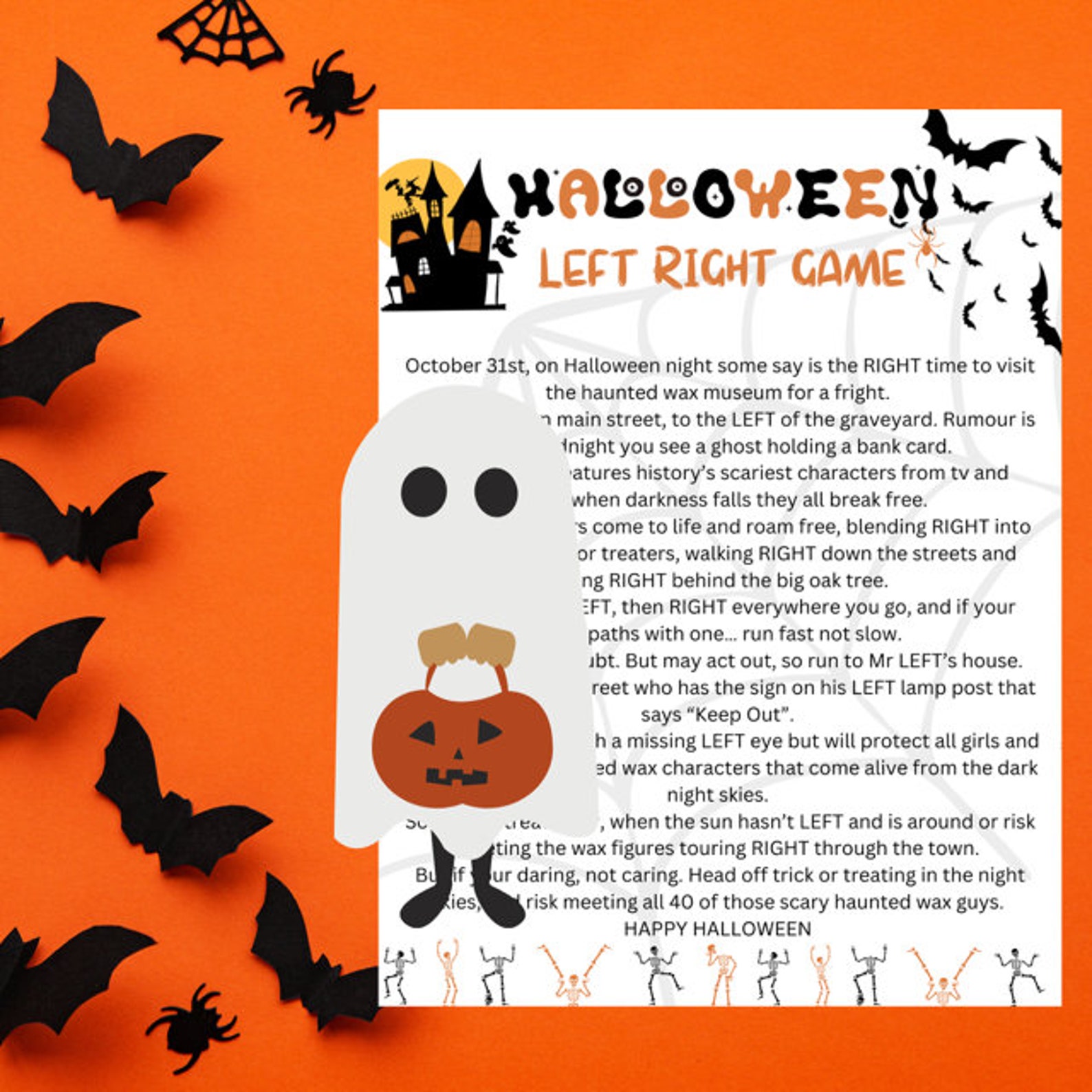 Left Right Game Bundle, Seasons/holiday Left Right Game, Right Left ...