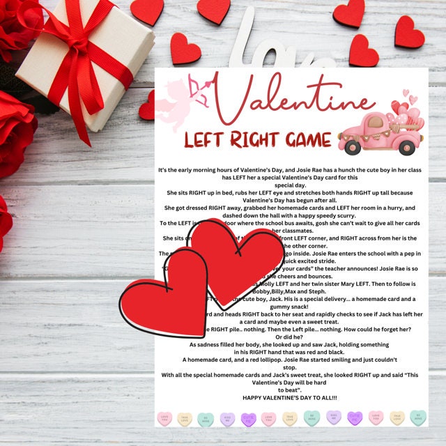 Left Right Game Bundle, Seasons/holiday Left Right Game, Right Left ...