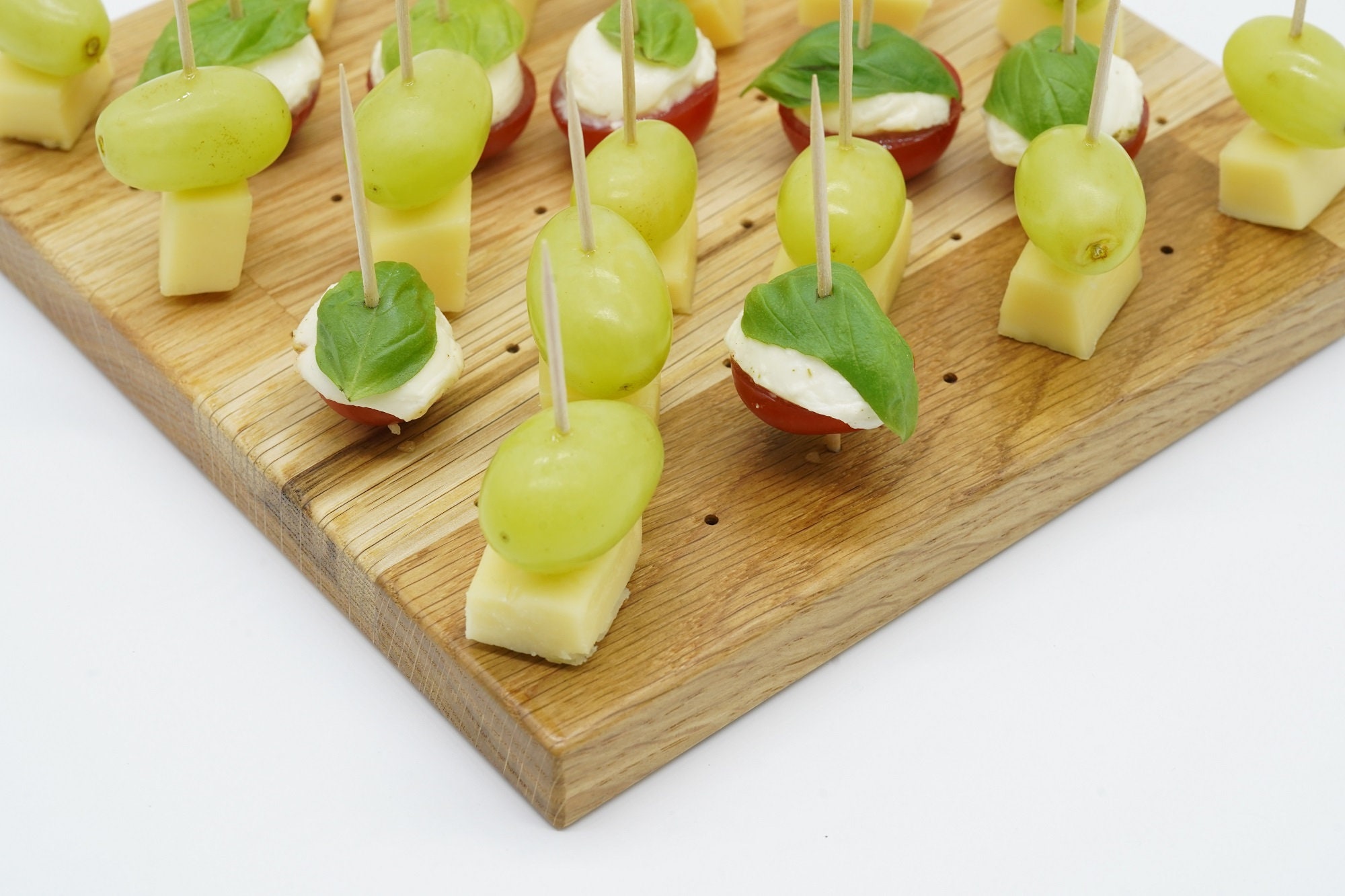 Board for Finger Food Skewers Made of Solid Oak / Skewer Board / Party ...