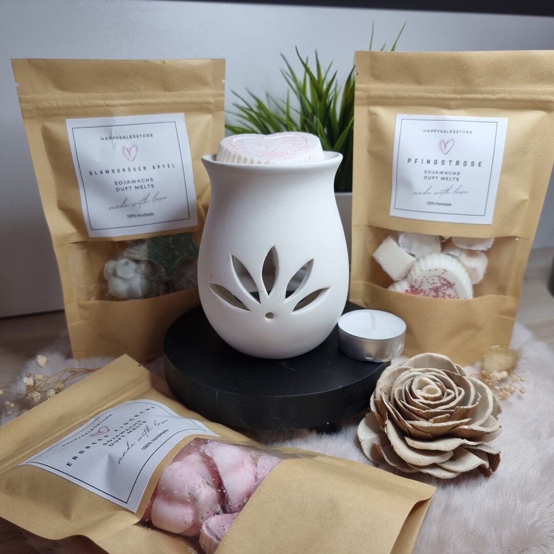 Fragrance Melts Wax Melts | for Fragrance Lamps | Soy Wax Vegan | Gift ...