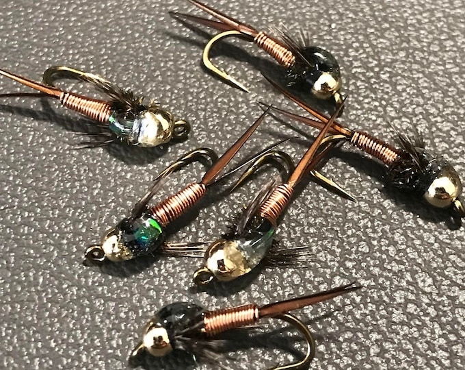 Copper John Flies (6-pack) - Etsy