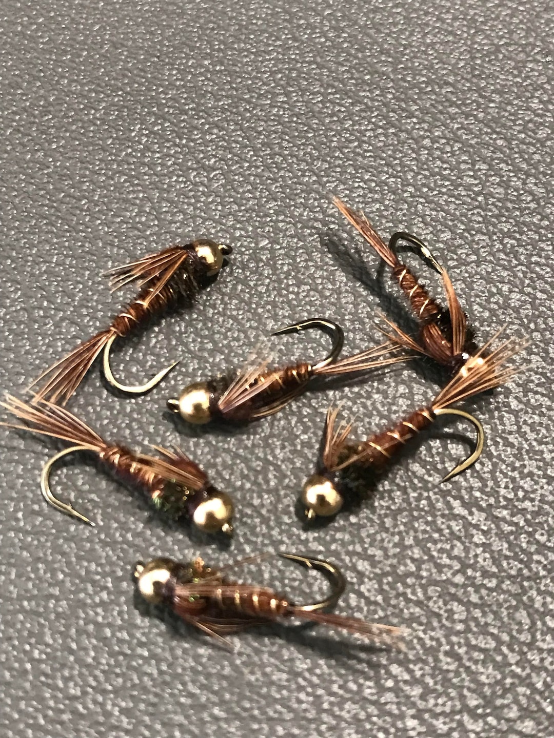 Bead Head Pheasant Tail Nymph Flies (6-pack) - Etsy