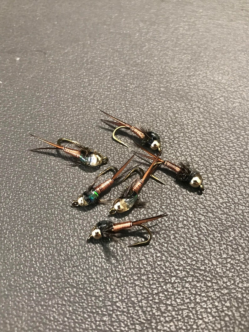 Copper John Flies (6-pack) - Etsy
