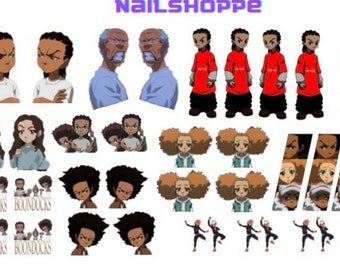 The Boondocks Nails - Etsy