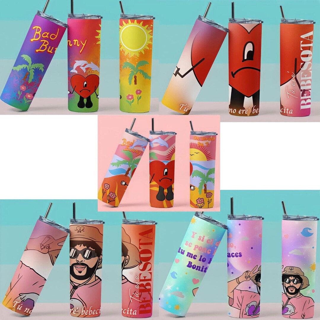 Bad Bunny Tumbler Un Verano Sin Ti Custom Tumbler Personalized Gift ...