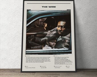 The Wire Tv Show Poster - Etsy