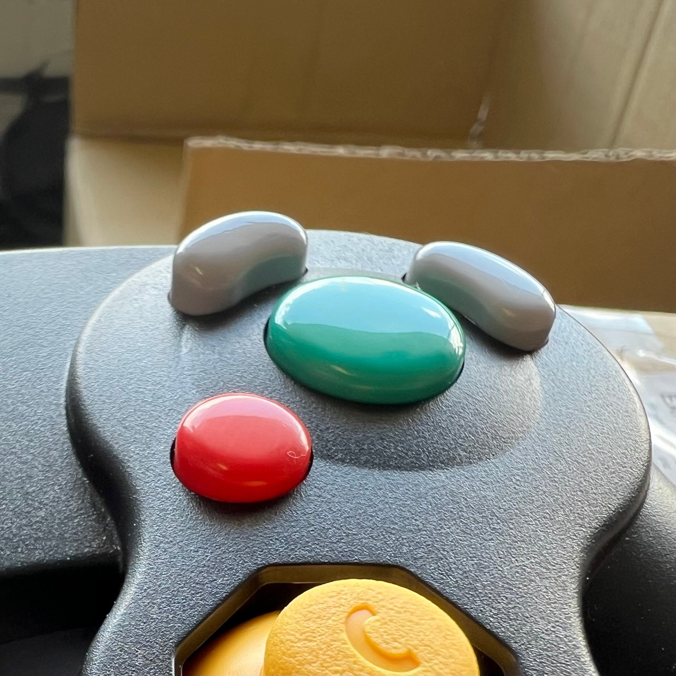 Bald Gamecube Controller Buttons Polished Etsy