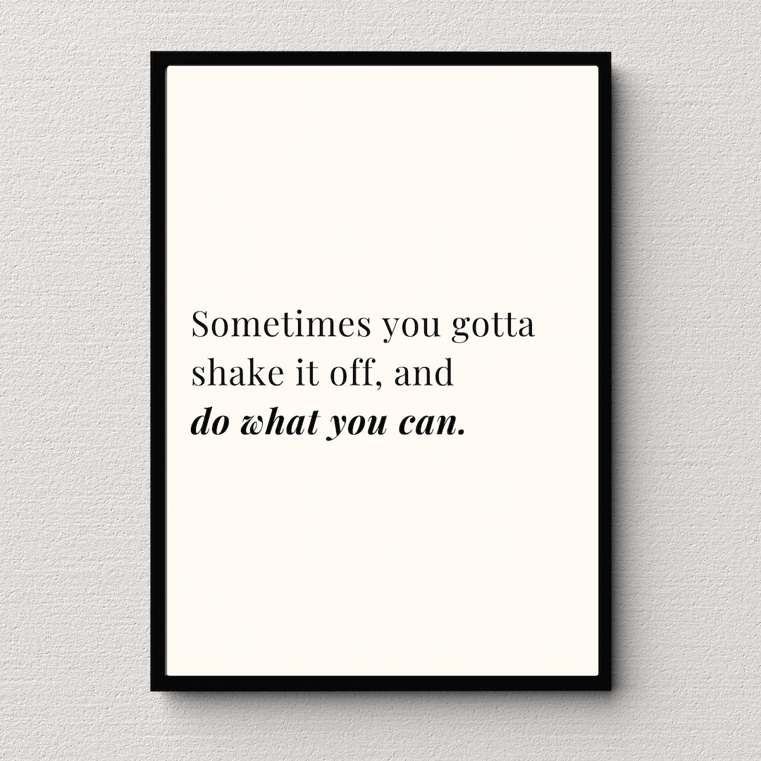 Minimalist Quote, Motivational Poster, Self-love Print - Etsy