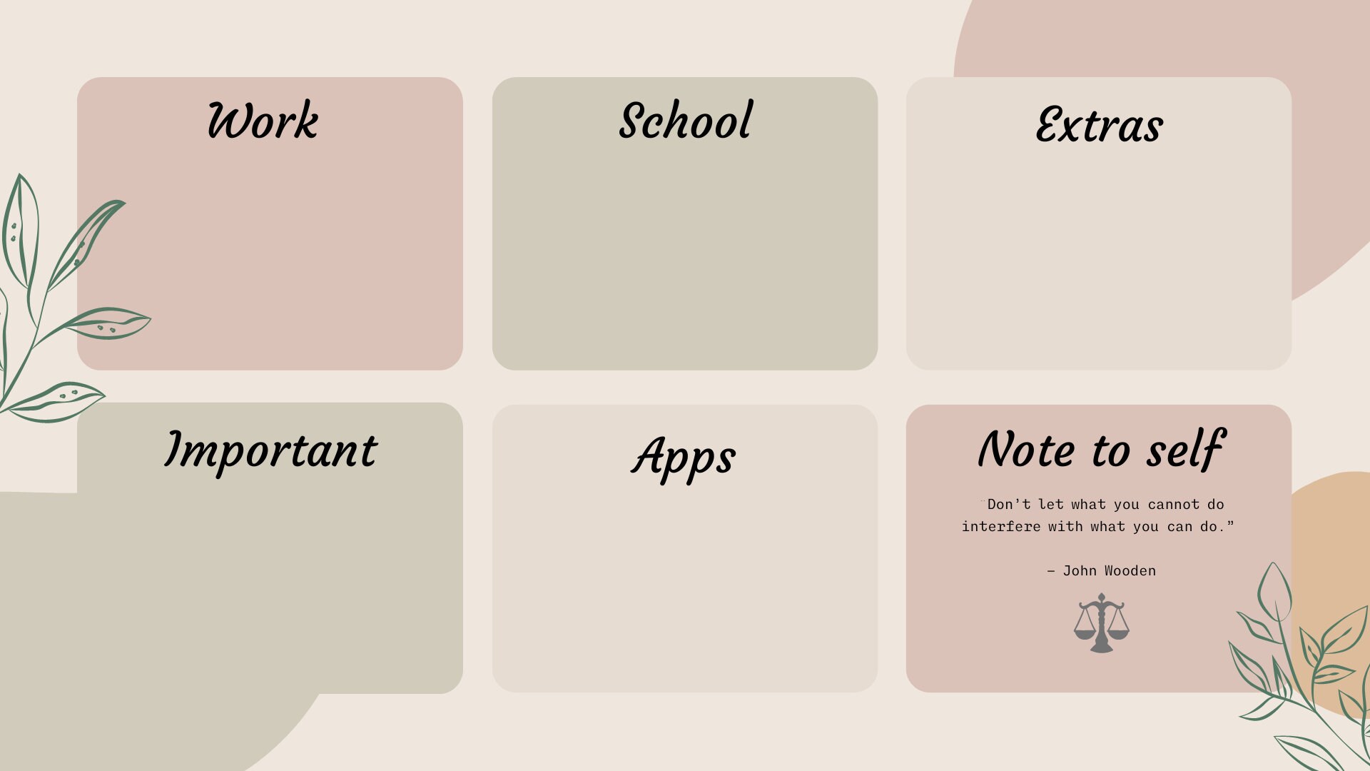 DIGITAL COMPUTER BACKGROUND- Aesthetic Organized Background - Etsy