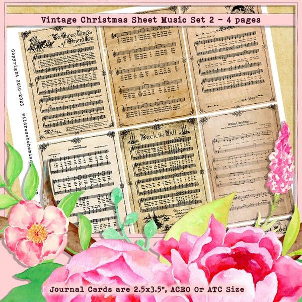Sheet Music Paper - Etsy