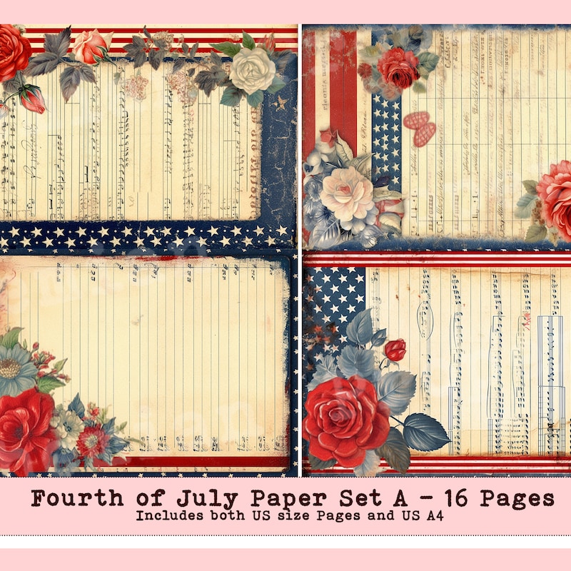 Patriotic Paper - Etsy