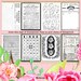 Fortune Teller Mirrored Riddle Printable Ephemera Vintage - Etsy