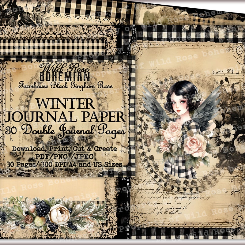 Black and White Christmas - Etsy