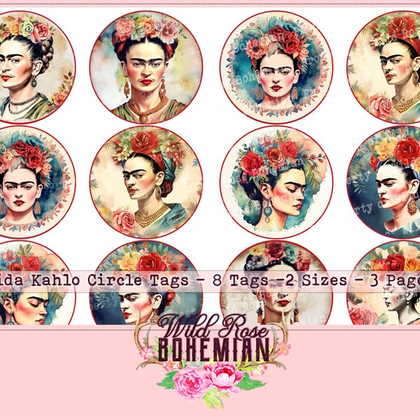 Frida Watercolor - Etsy Frida Watercolor - Etsy