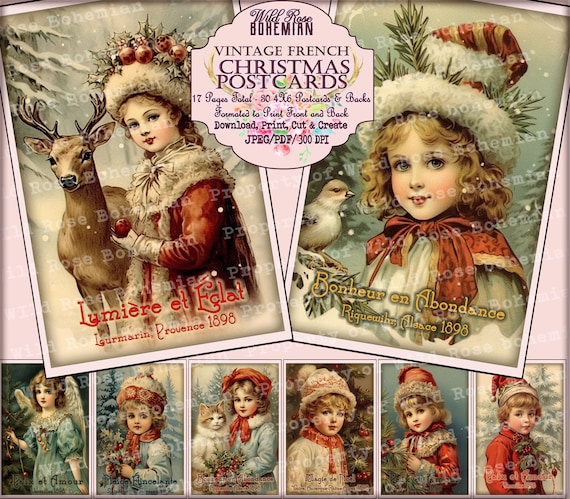 Free Printable Victorian Postcards Collection Of Blank Vintage