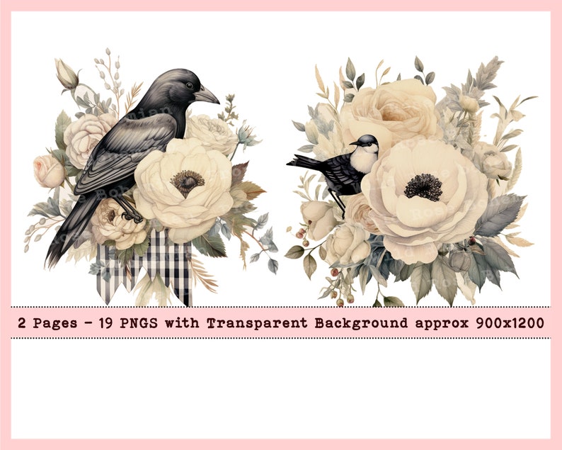 Bird and Butterfly Clipart Bird and Birdhouse Graphics Bird - Etsy