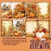 Fall Farm Harvest Journal Digital Paper, Fall Farm Harvest Journal ...
