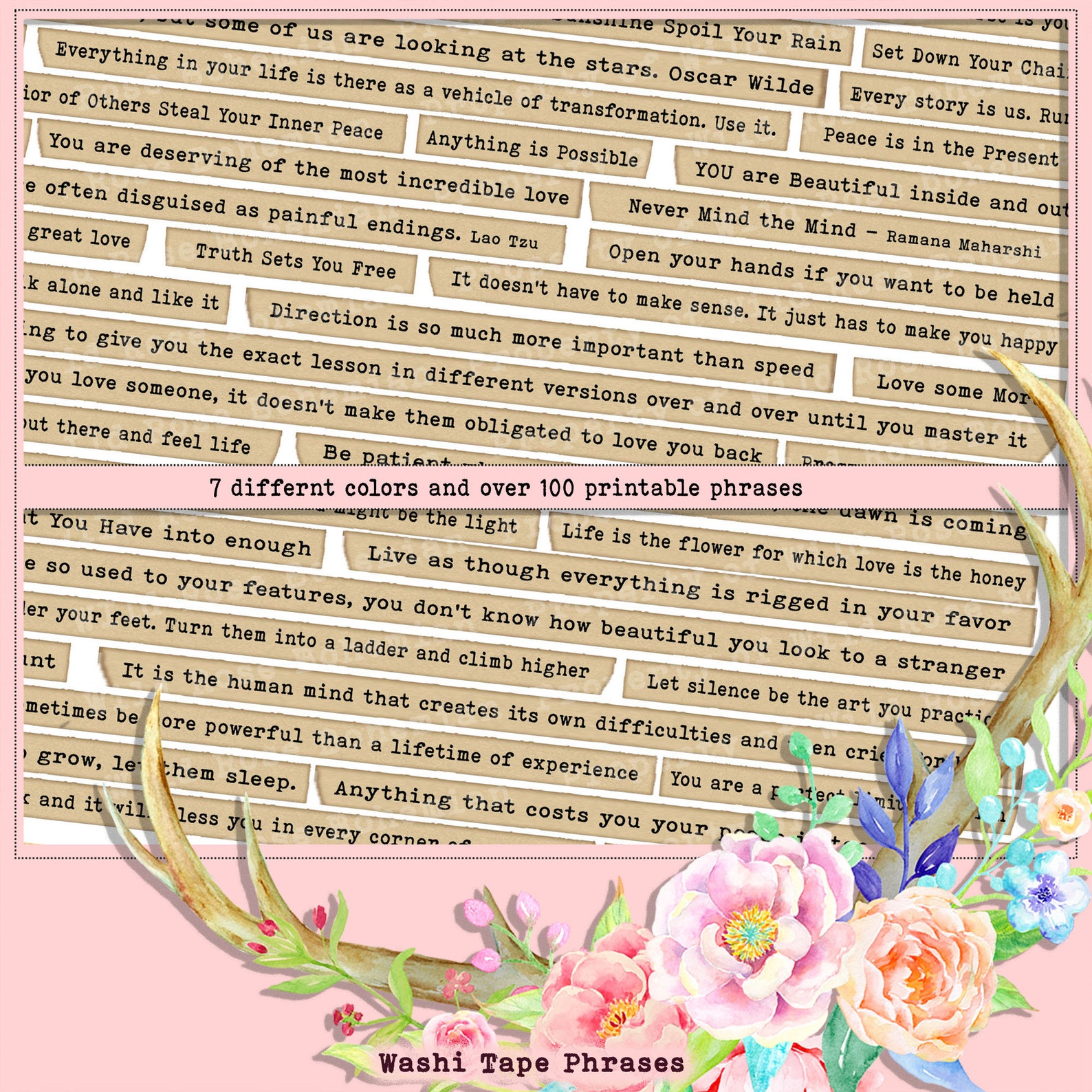 Word Sentiments, Sentiments Printable, Junk Journal Quotes, Word ...