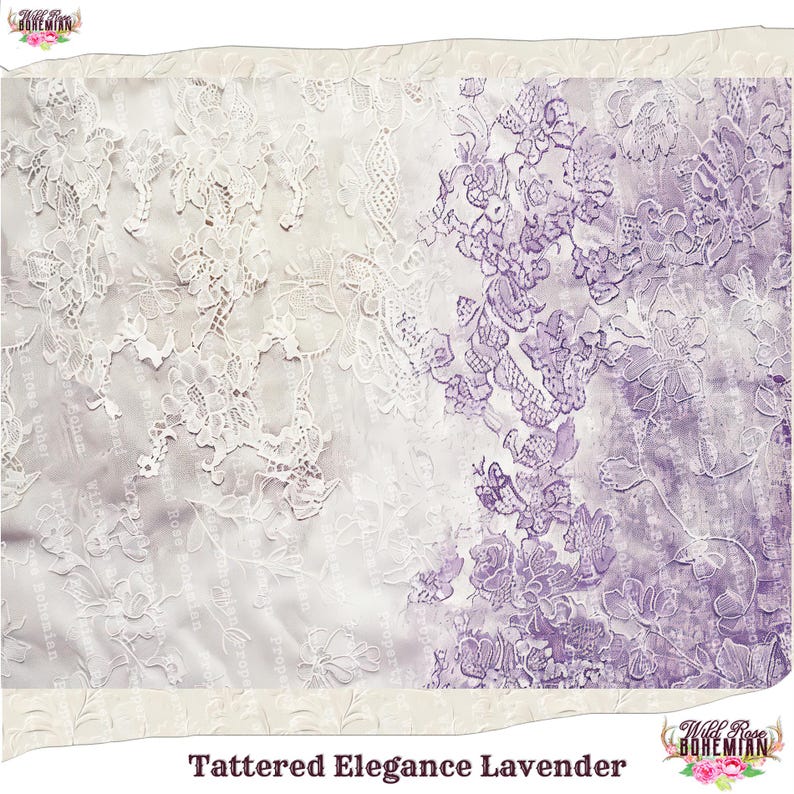 Lavender Lace Printable Paper, Lace Gothinc Purple Paper Scrapbookpaper ...