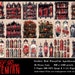Gothic Bundle, Hallowen Bundle, Gothic Red Huge Bundle,gothic Red Junk ...