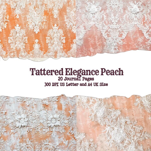 Peach Background - Etsy