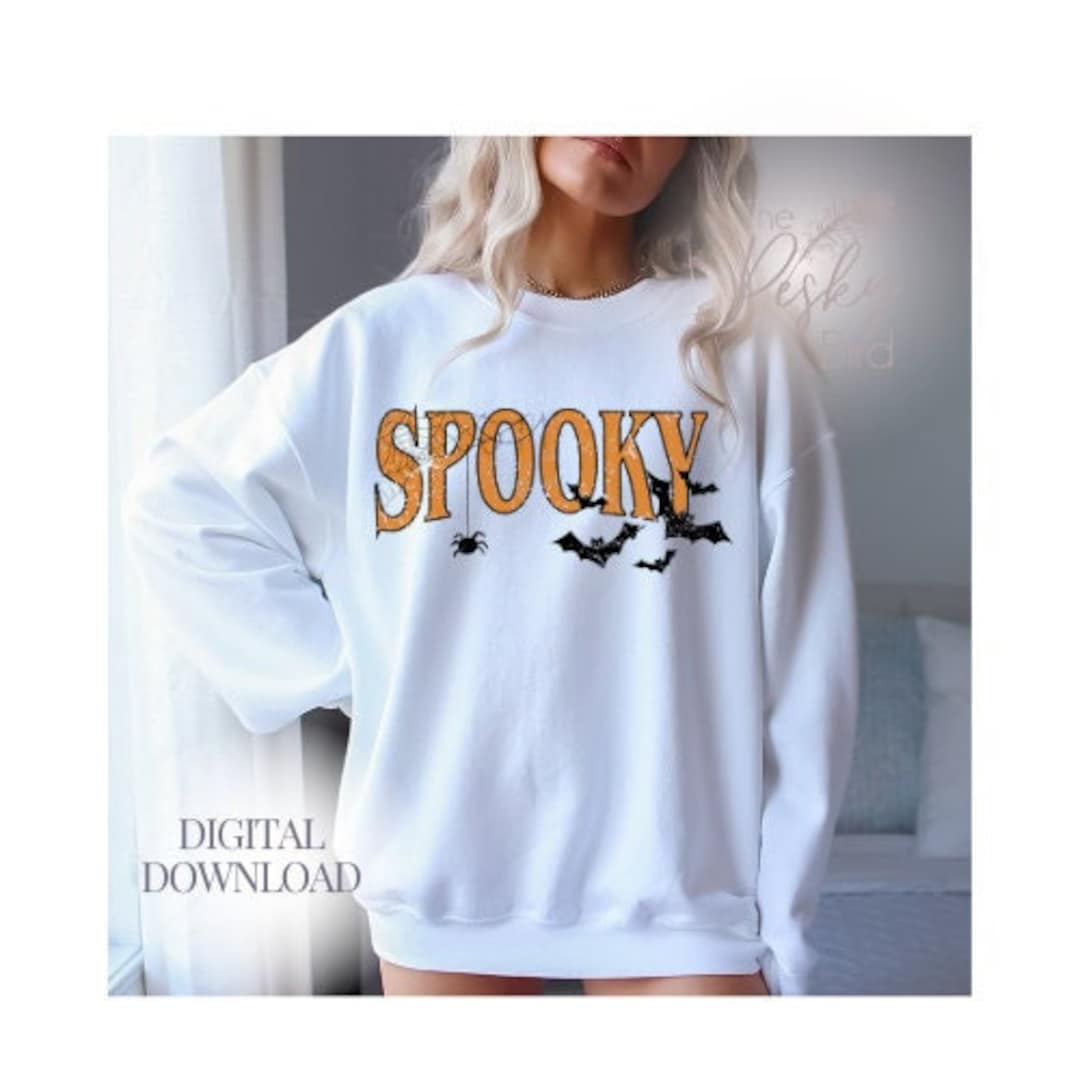 DIGITAL DOWNLOAD - Spooky Halloween PNG, Spooky Design, Halloween ...