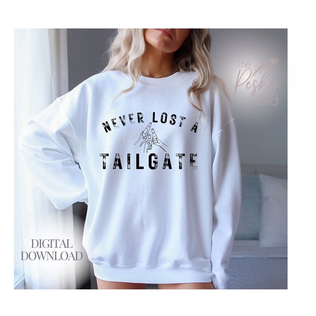 Digitial Download - Never Lost a Tailgate, Football PNG, Tailgate PNG, Tailgate Design, Tailgate ...