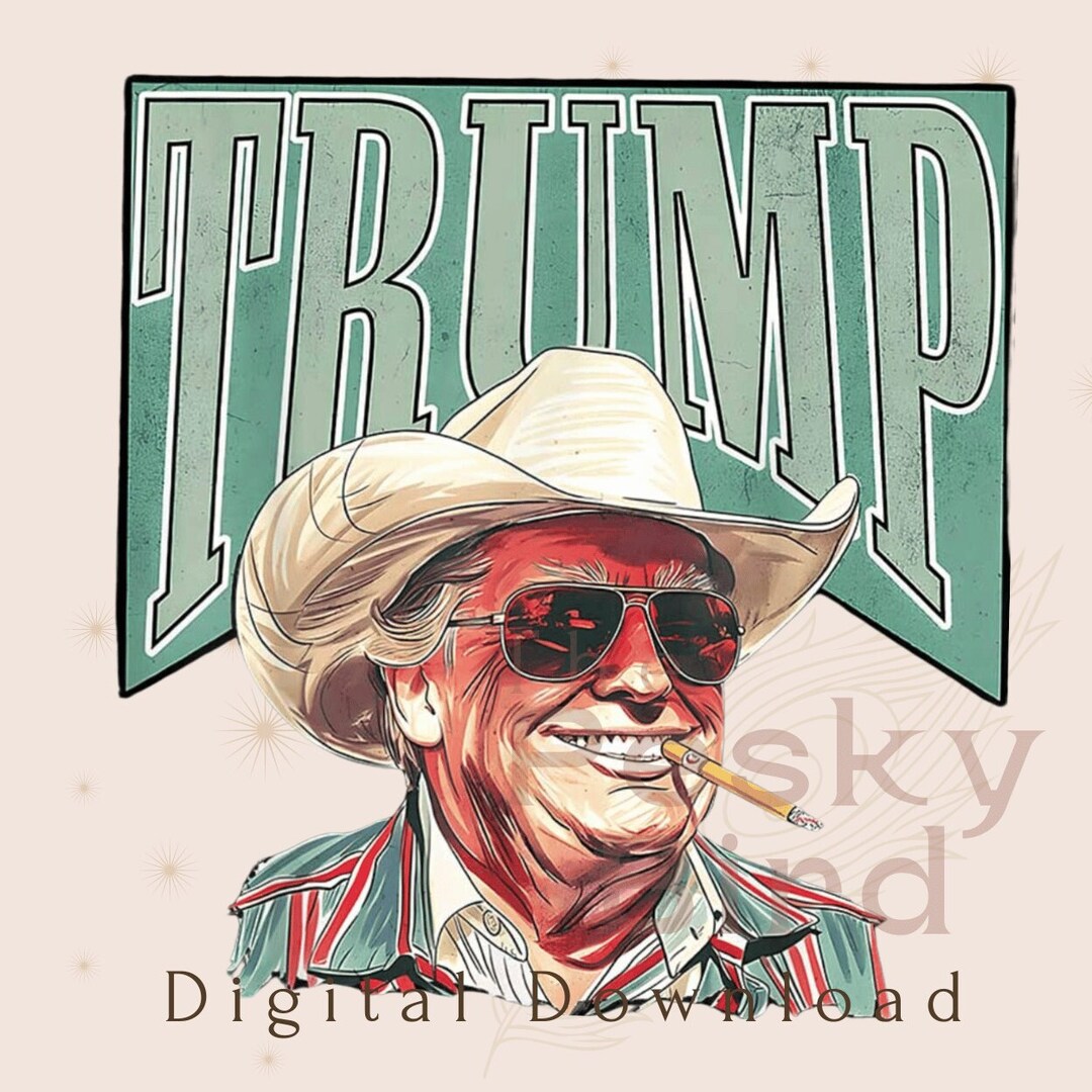 Trump Cowboy PNG - Trump PNG, Republican PNG, President Png, President ...