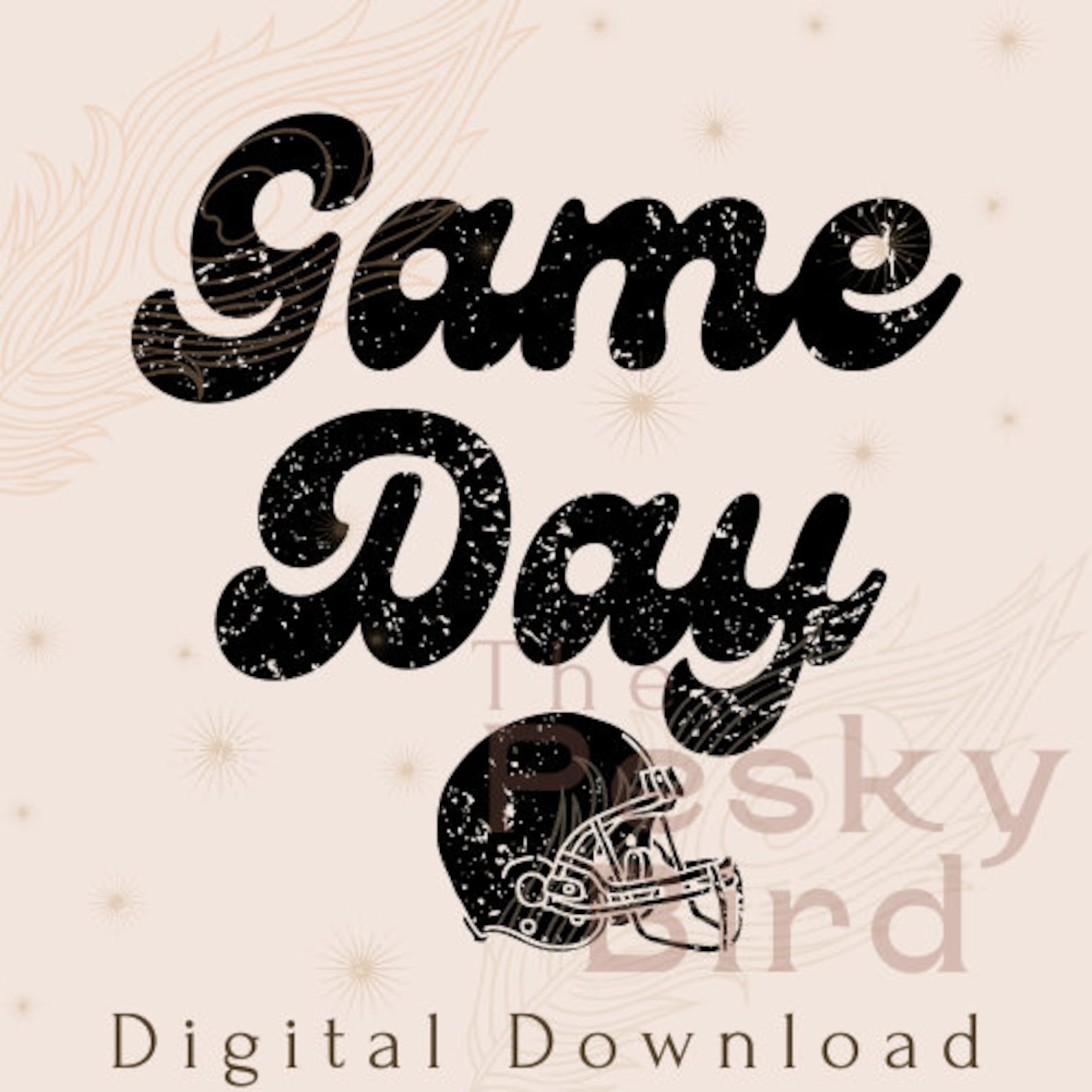 DIGITAL DOWNLOAD - Game Day Football PNG, Gameday Football, Gameday ...