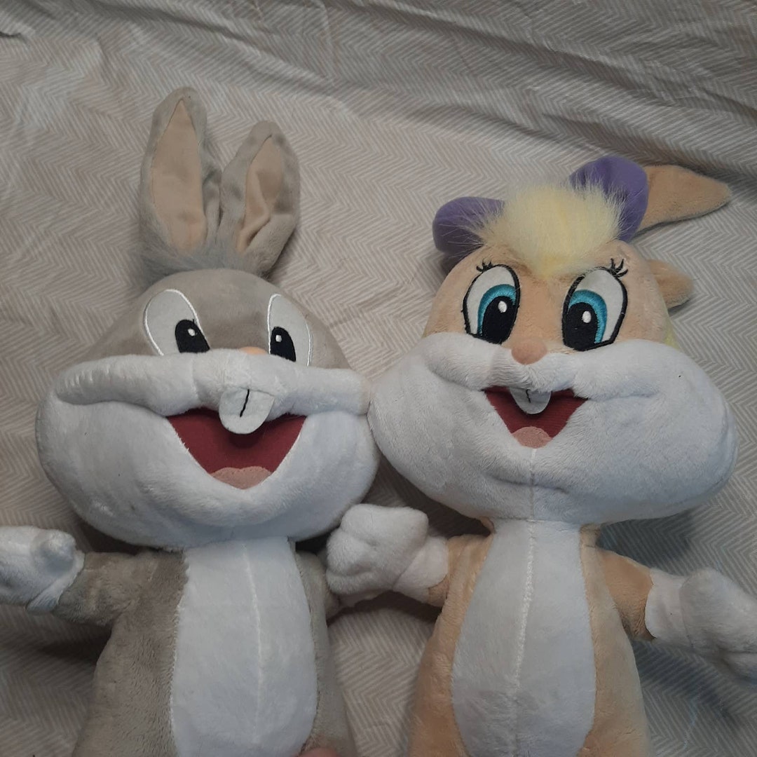 Six Flags Baby Looney Tunes Bugs Lola Bunny Plush Stuffed - Etsy