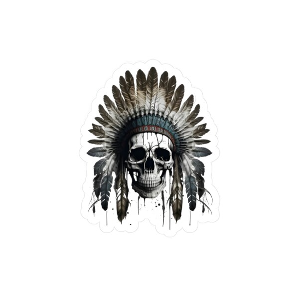 Native American Decal - Etsy