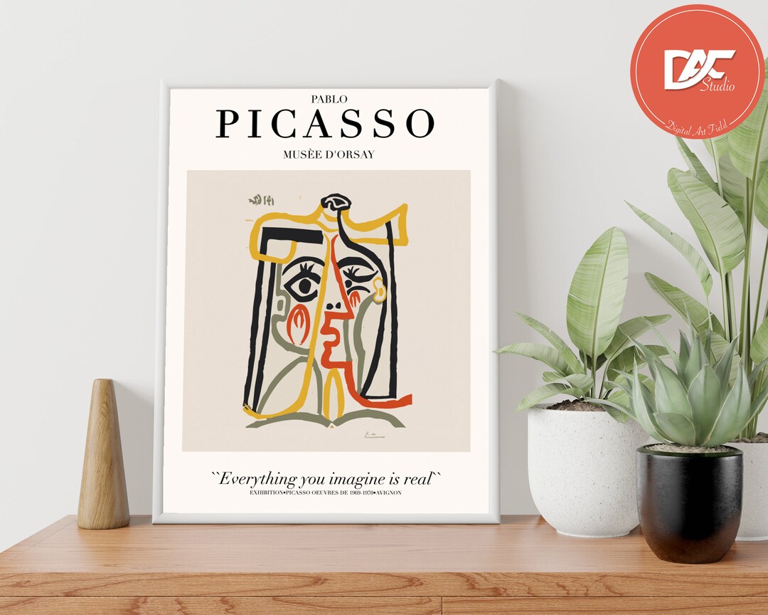 Printable Wall Art, Picasso Poster, Digital Download - Etsy