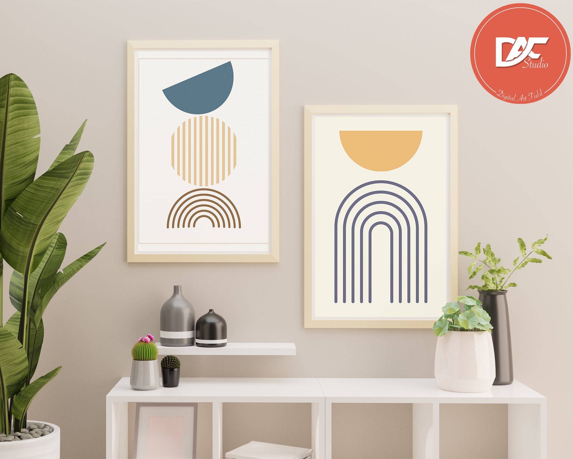 Printable Wall Art, Colourful Boho Poster, Digital Download - Etsy