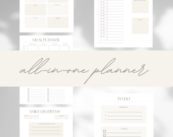 Aesthetic Planner - Etsy