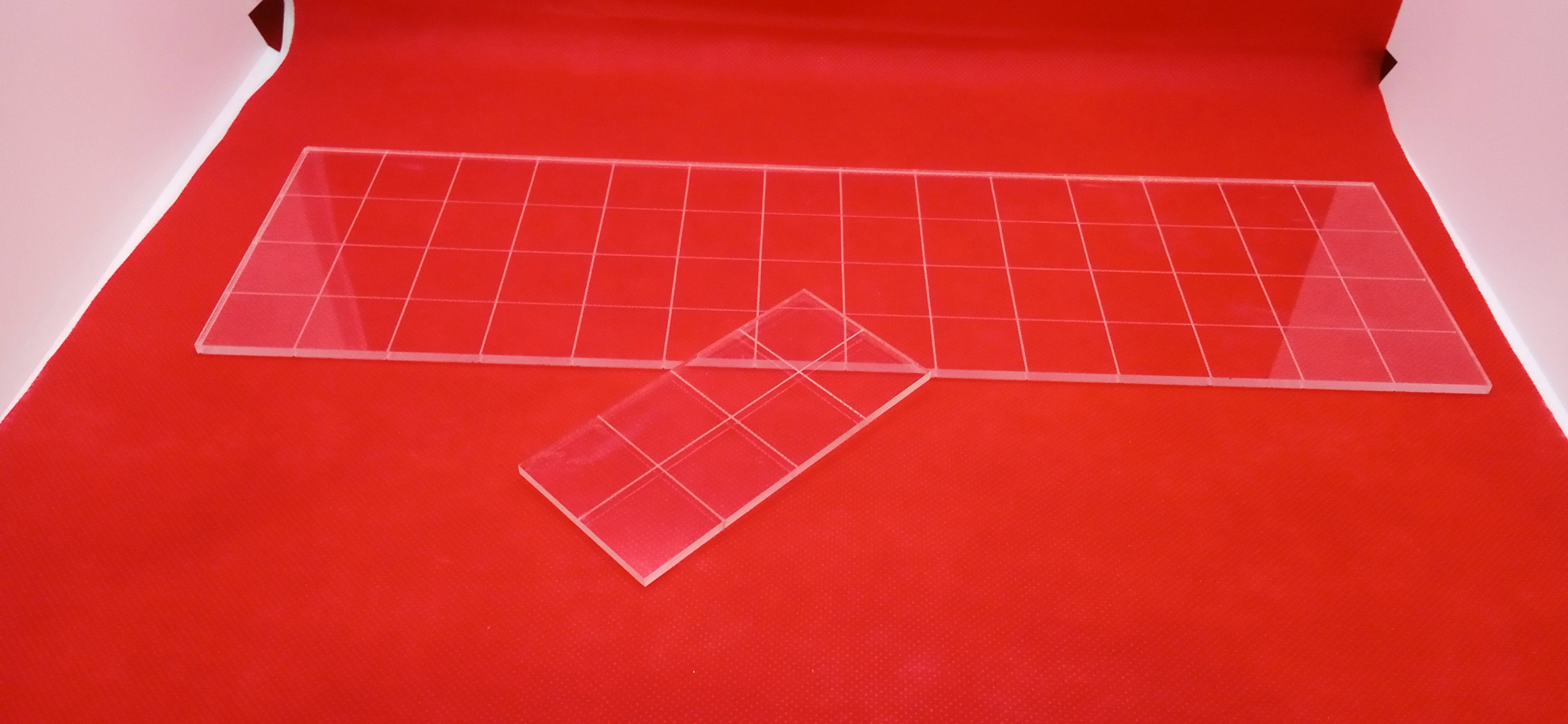 Methacrylate Mat Tiles, Pack Tiles 1 Inch Grid, Tiles Set Grid 25mm - Etsy