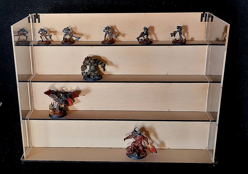 Tabletop Display for Miniatures. Display Case for Collectors. - Etsy