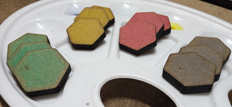 Dungeon Modular Tiles, Acrylic Game Board, 9 Battle Tiles With One Inch ...