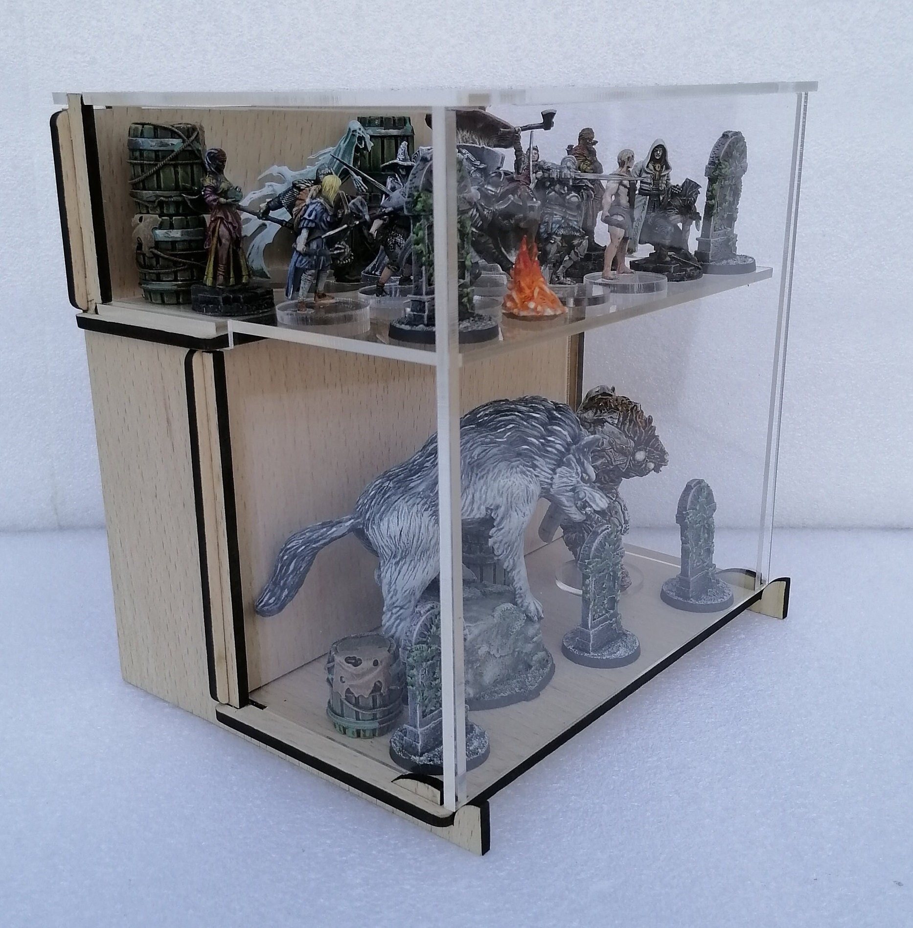 Tabletop Display for Miniatures. Display Case for Collectors. Display ...