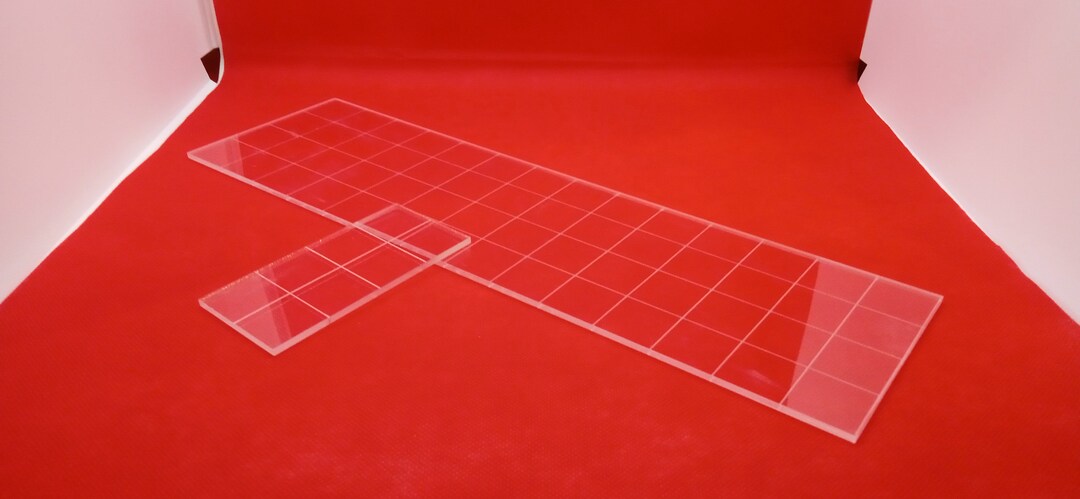 Methacrylate Mat Tiles, Pack Tiles 1 Inch Grid, Tiles Set Grid 25mm - Etsy