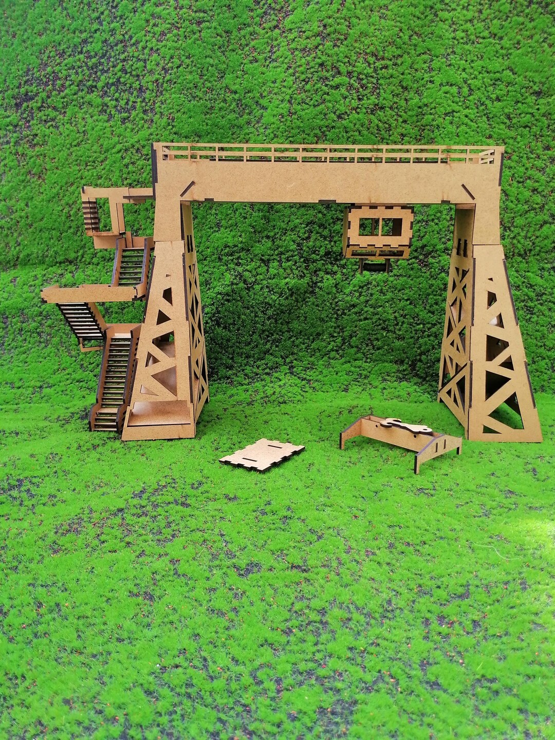 Wargame Crane Scenery. Gaslands Scenography With 2 Dice Tower ...