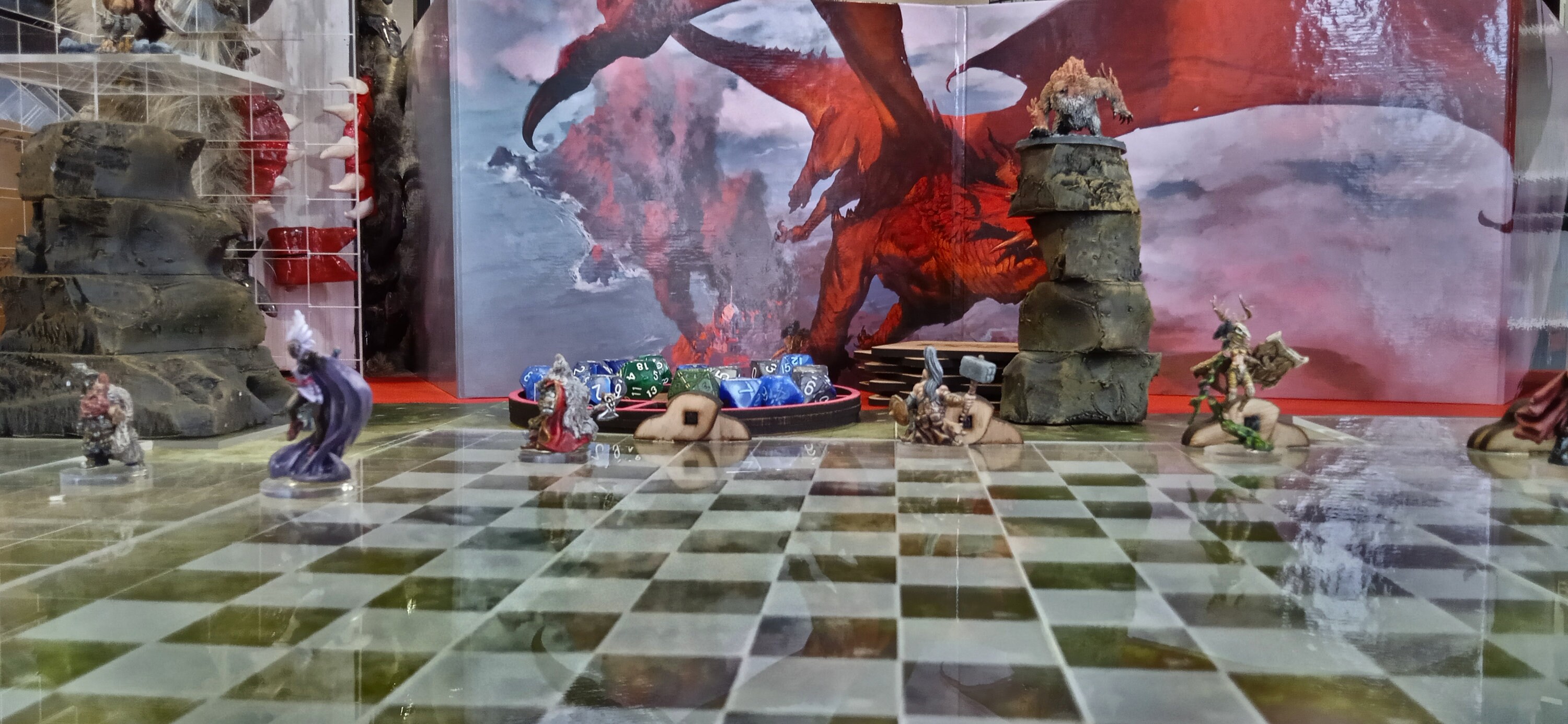 Tablero de rol para poner encima de tus mapas D&D. Caja para ...