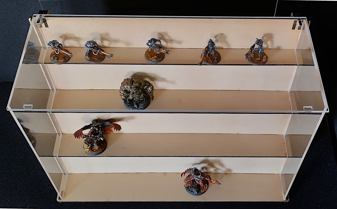 Tabletop Display for Miniatures. Display Case for Collectors. - Etsy