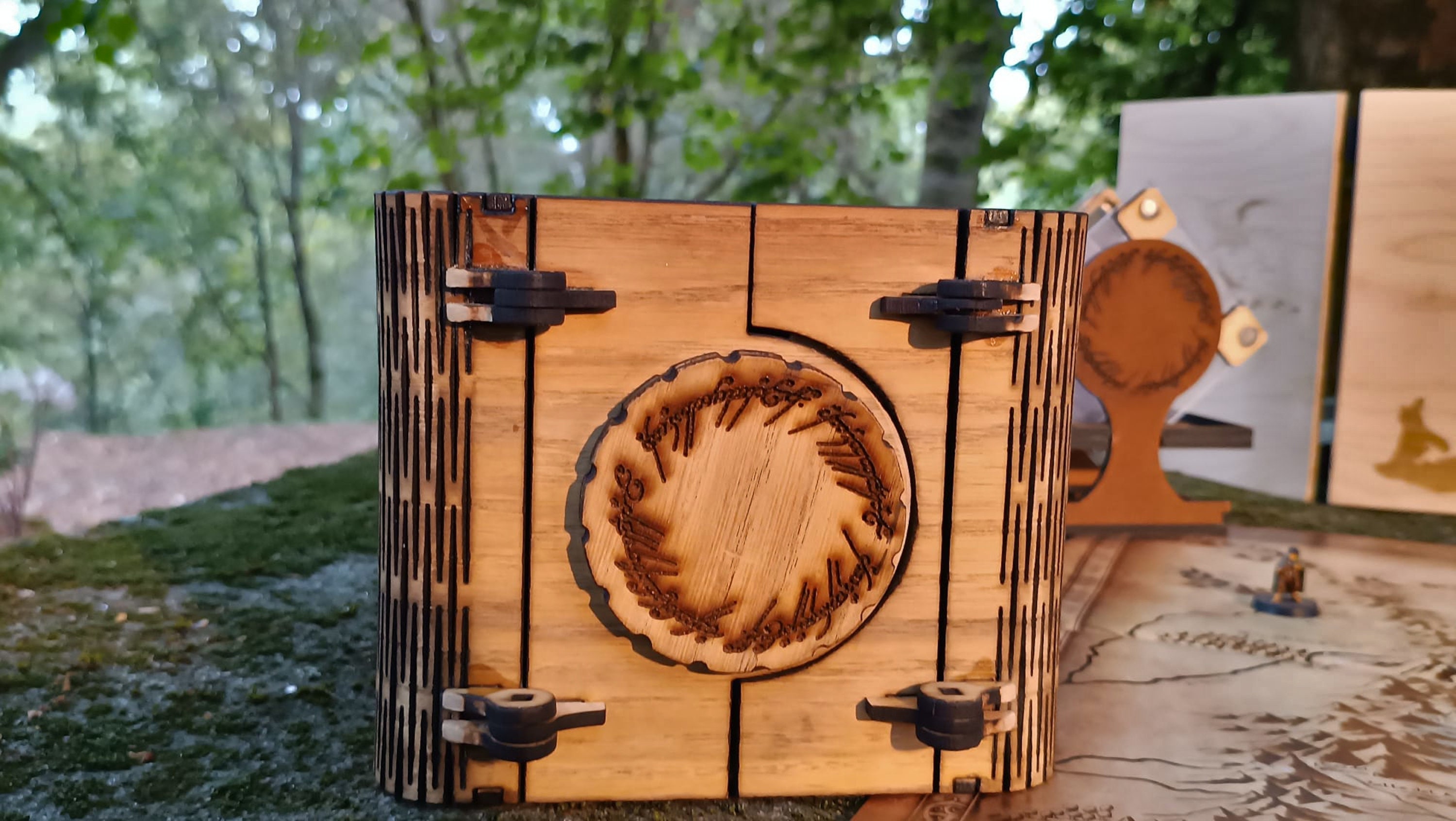 Box for Role-playing Game Accessories, Board Game Accessories Box, Dice ...