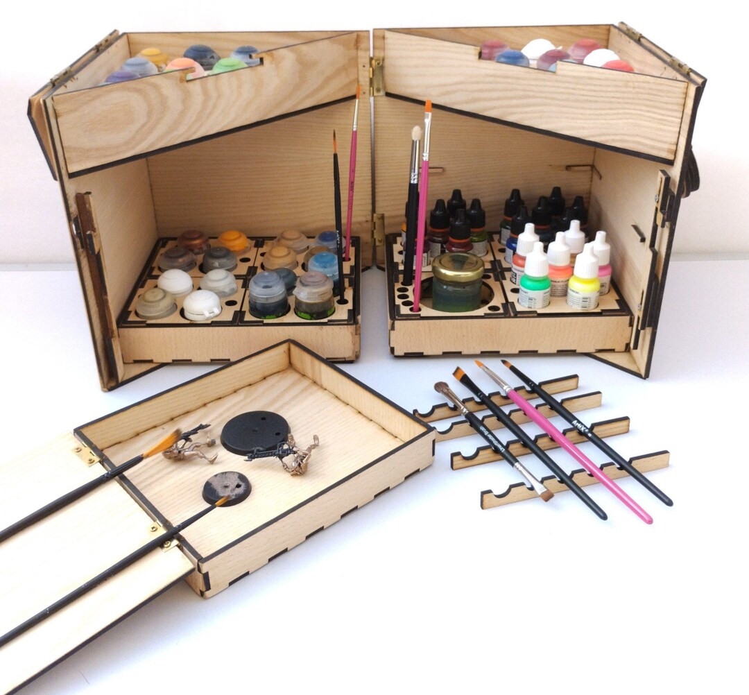 Paint Station and Modeling Station, - Etsy